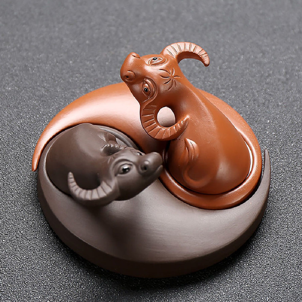 Buffalo Eight Diagrams Tea Pet – Jiangnan Sourcing